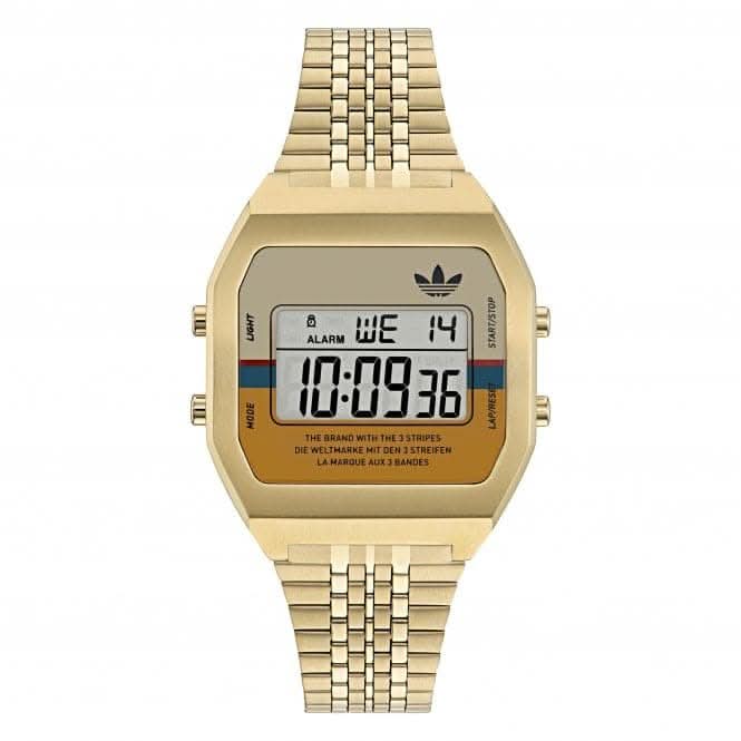 Adidas watch gold store