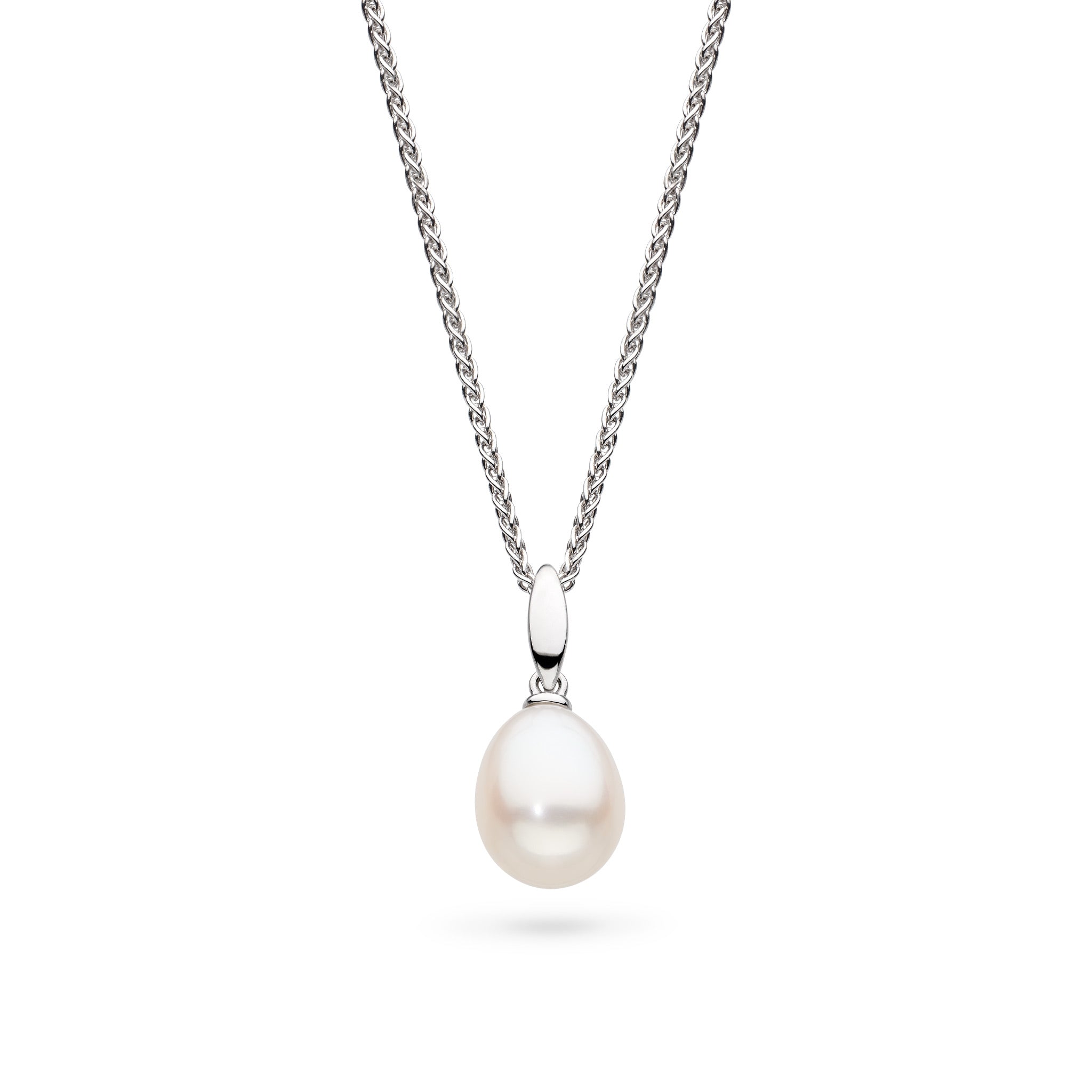 Kit Heath Revival Classic Pearl Rhodium Plated 20" Necklace – Acotis ...
