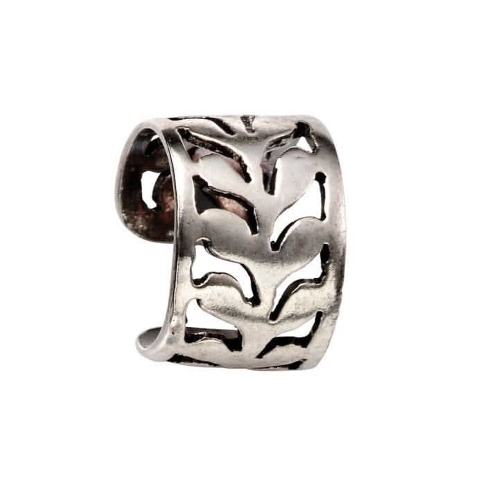 Beginnings Sterling Silver C164 Leaf Pattern Cutout Ear Cuff – – Acotis ...