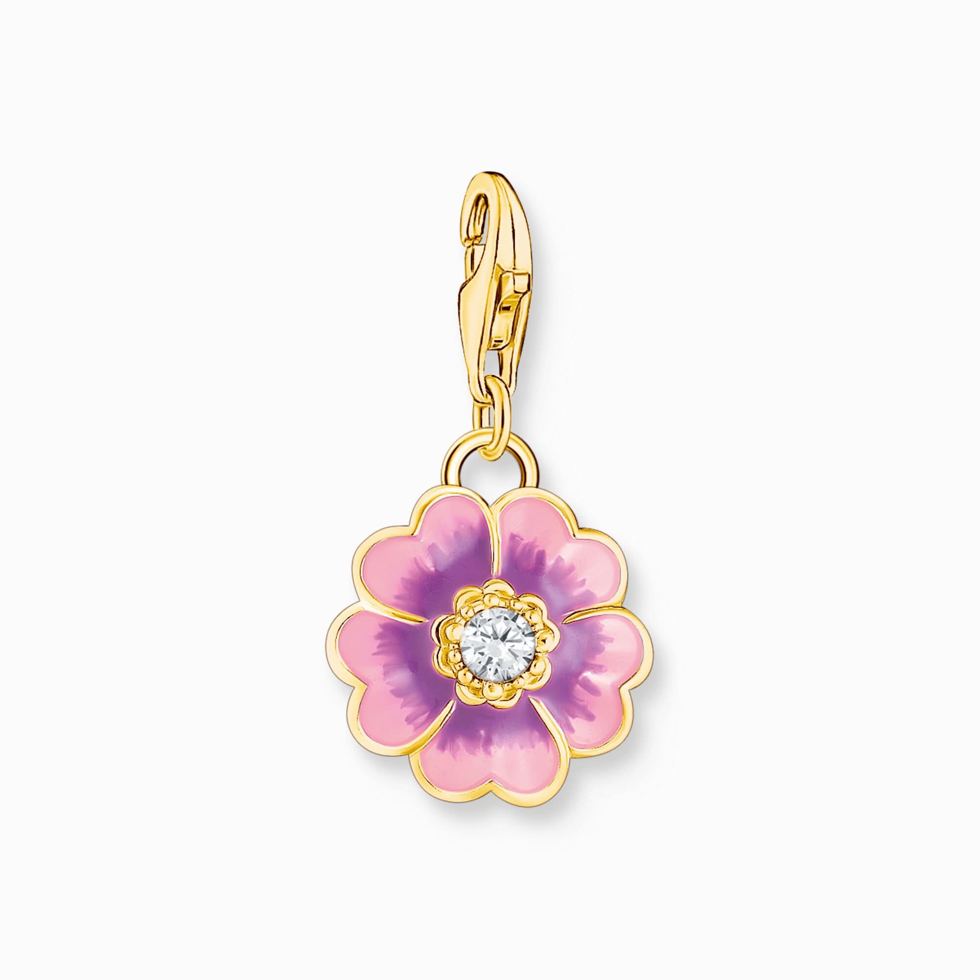 Charmista Gold Plated Violet Flower Charm 2208-565-7 – Signature ...