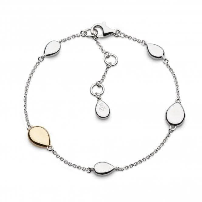 Kit Heath Coast Pebble Golden RP/GD 7.5" Station Bracelet 70186GRP ...