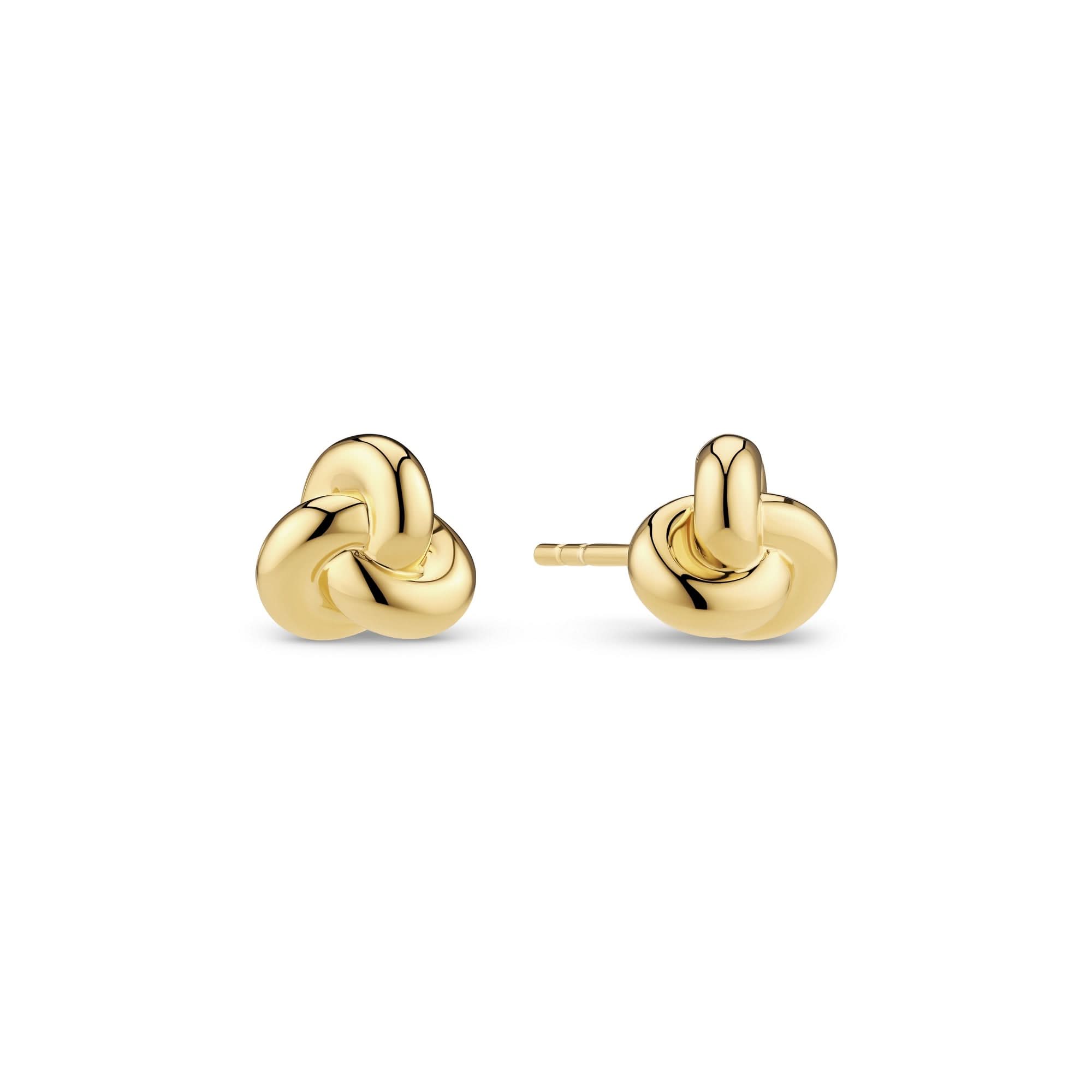 Gold Plated Imperia Pianura Piccolo Earrings SJ-E10751-YG – – Acotis ...