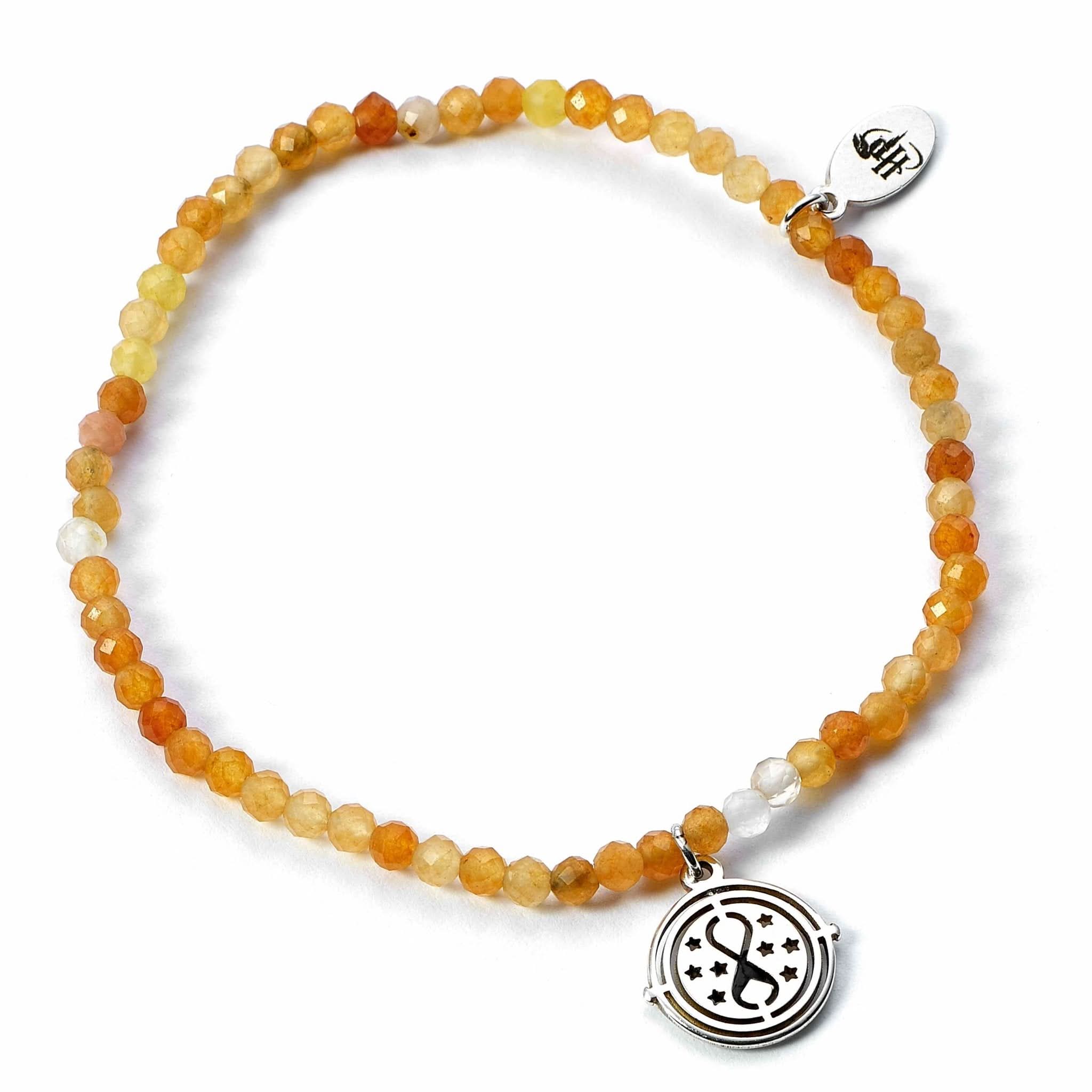 Harry Potter Semi Precious Stone Time Turner Charm Bracelet – Acotis ...