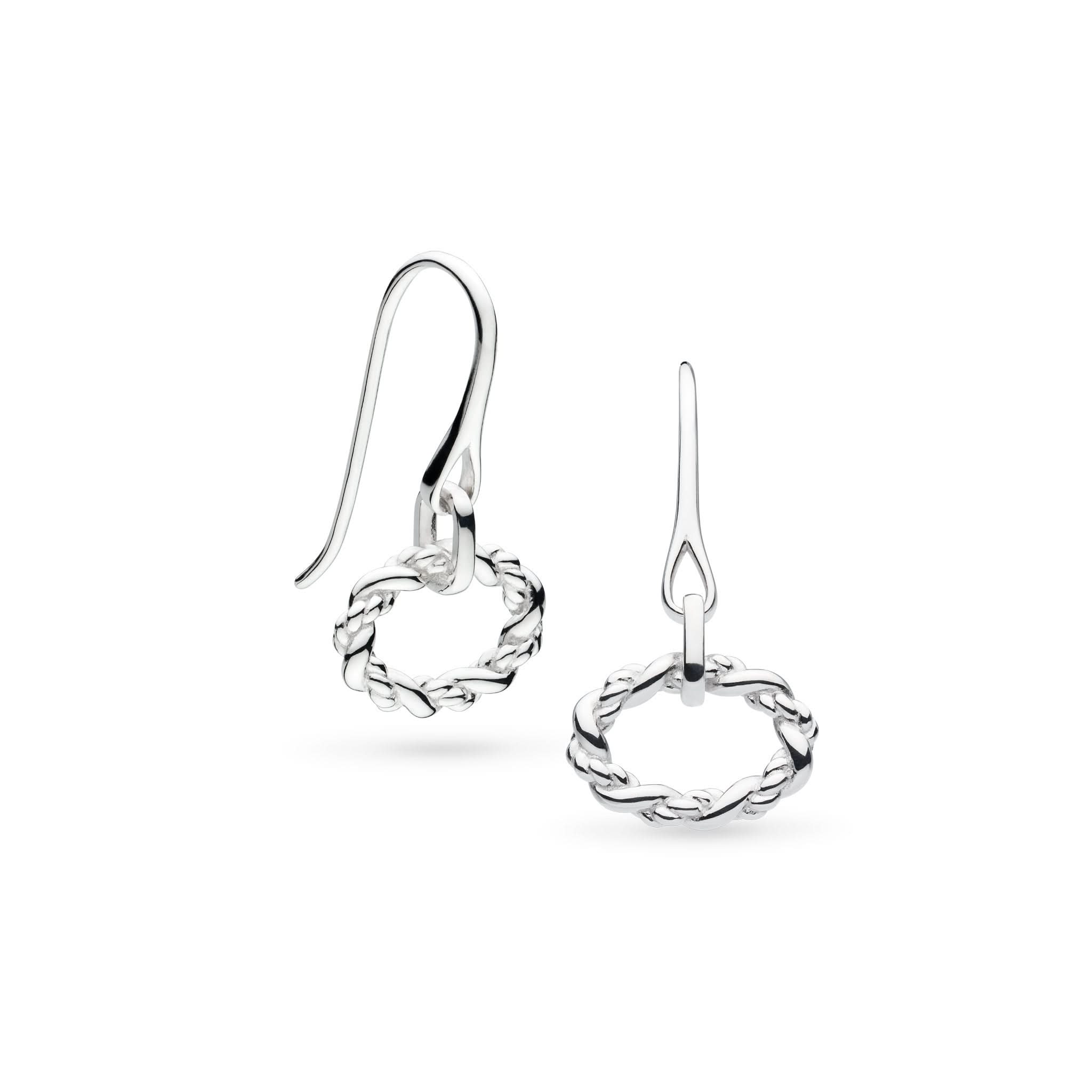 Kit Heath Marina Rope Twist Oval Drop Earrings 61074RP – Refined ...