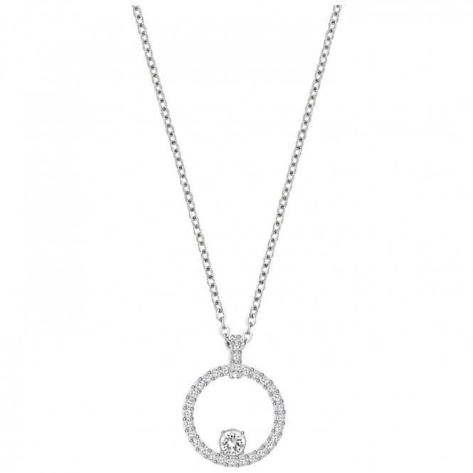 Swarovski Creativity Circle Pendant White Rhodium plated 5198686 ...