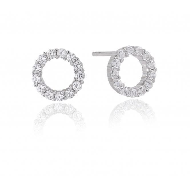 White Zirconia Biella Uno Piccolo Earrings SJ-E337-CZ – Classic ...
